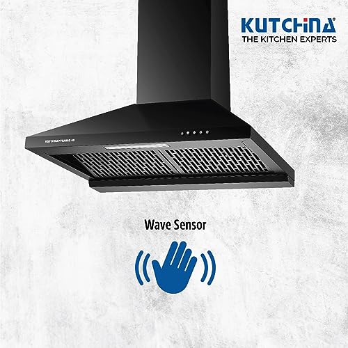 Kutchina Pyramid 60 Filterless Chimney for Kitchen | Push Button ...