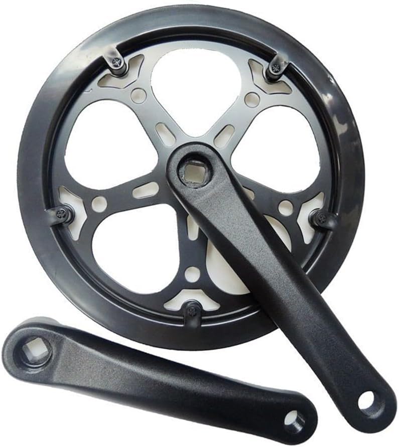Single Crank Set,Durable Bike Crankset 170MM - Square Hole Design, 40 ...