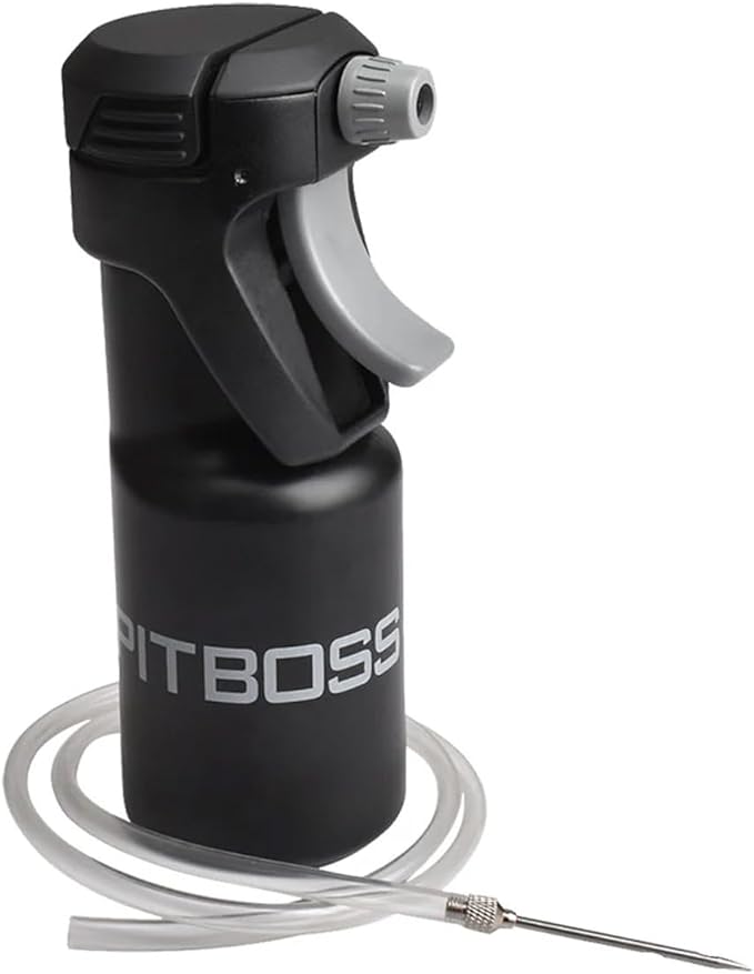 Amazon.com: Pit Boss 41070 BBQ Spritz Bottle Multipurpose Tool with Steel Injector & Hose ...