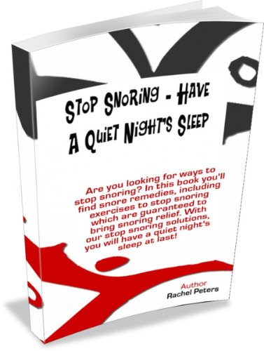 Amazon.com: Stop Snoring - Have A Quiet Nights Sleep: Are You Looking ...