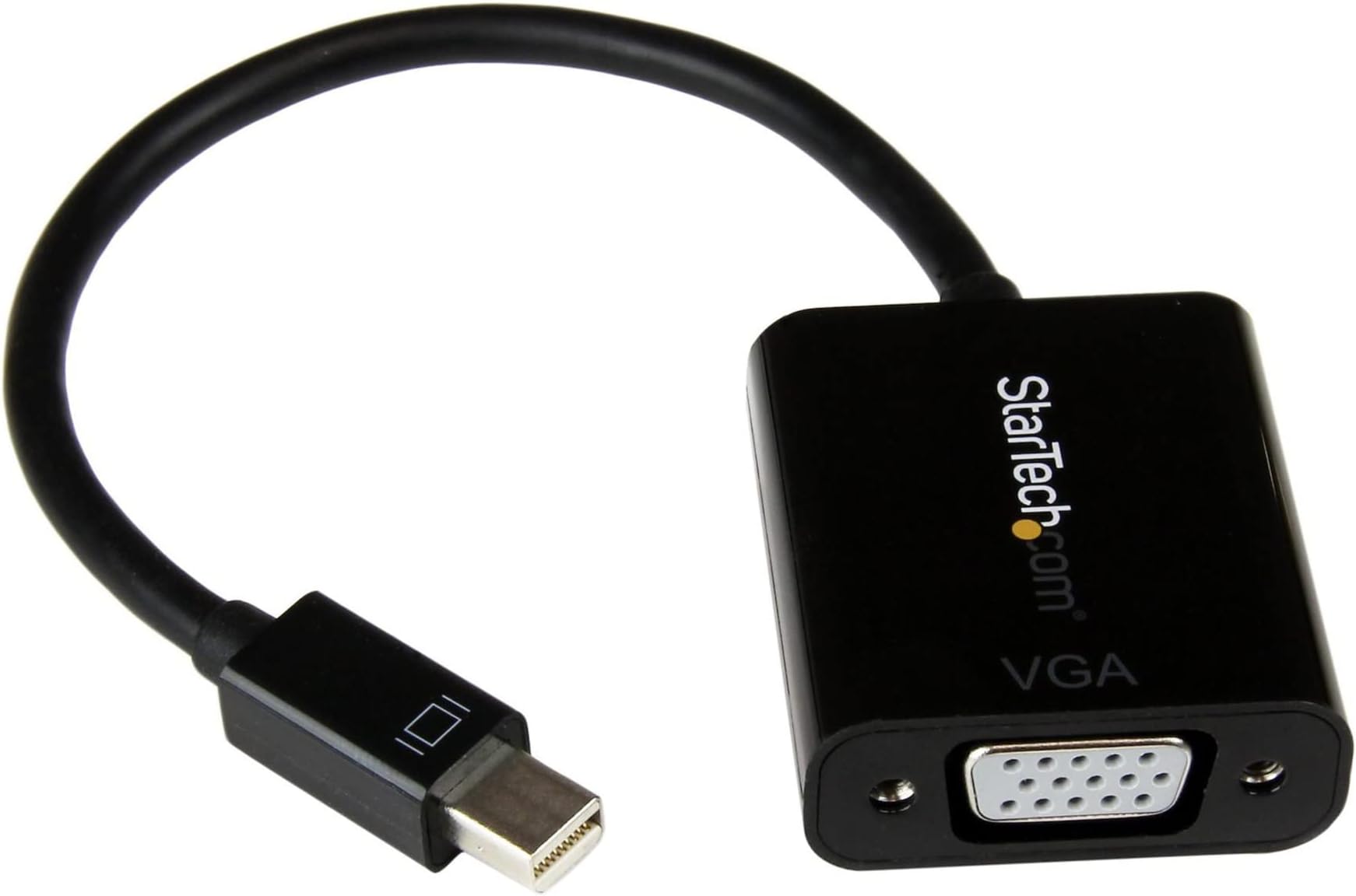 Amazon.com: StarTech.com Mini DisplayPort to VGA Adapter - Active Mini ...