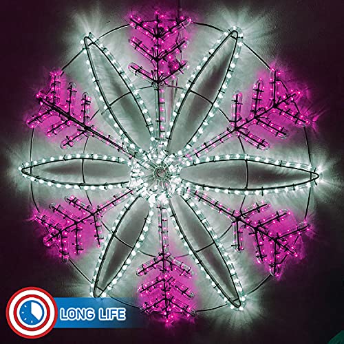 Pink Rope Lights - 30 feet - Festival Of Lights