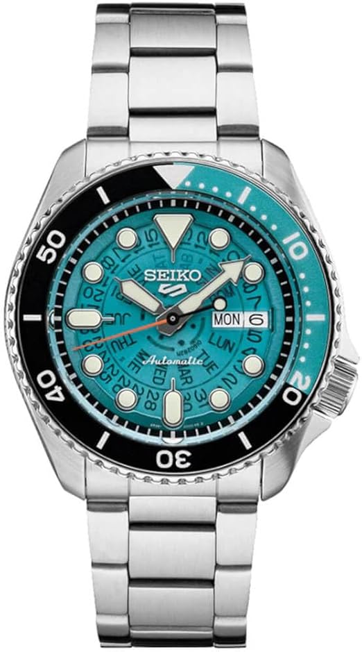 Seiko Automatic Watch for Men - 5 Sports - Day/Date Calendar, LumiBrite ...