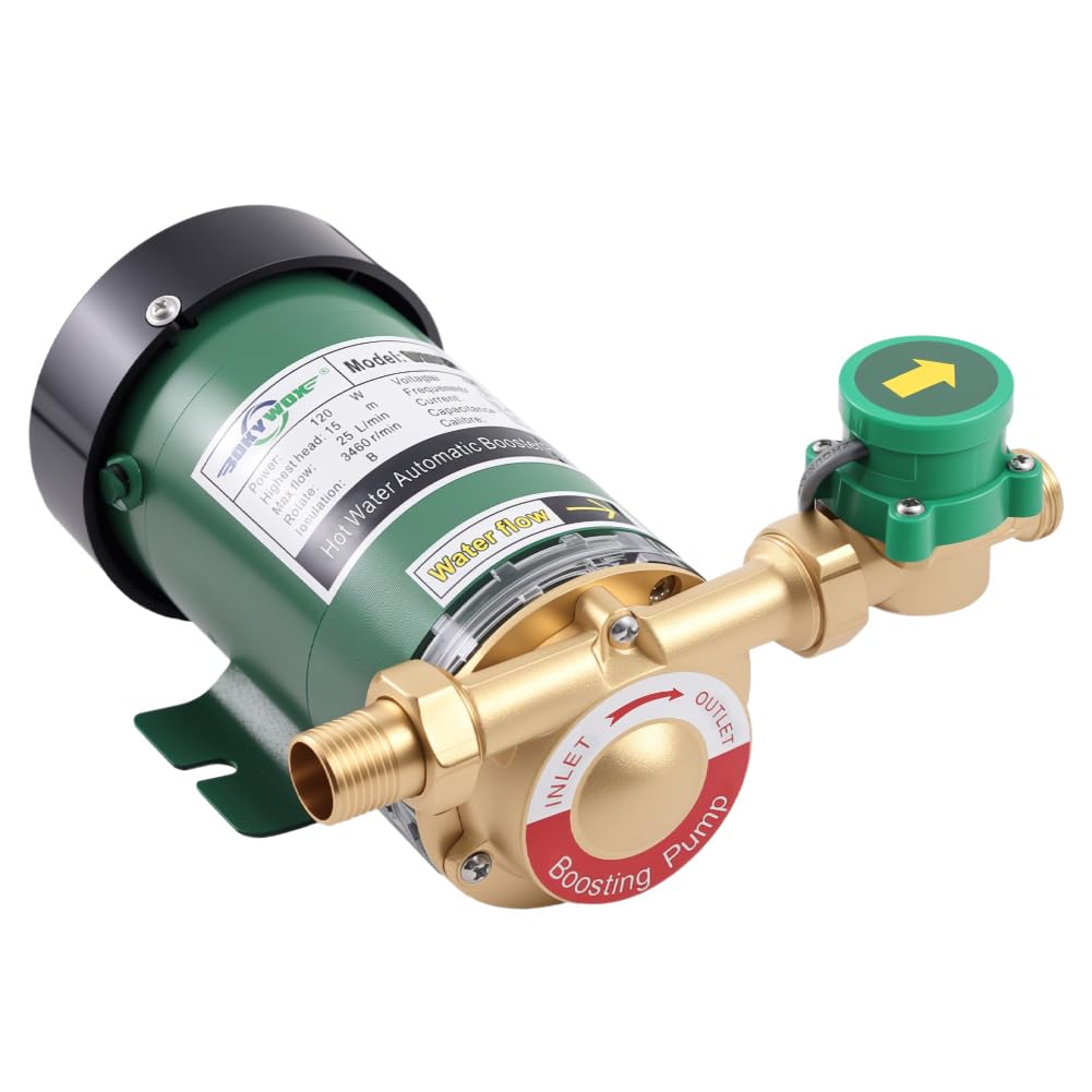 Snapklik.com : 120W Water Pressure Booster Pump 220V Stainless Steel ...