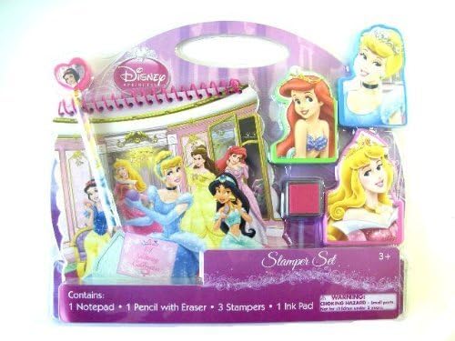Amazon.co.jp: Disney Princess Stamper Set 6pc Set - Princess Stamper ...