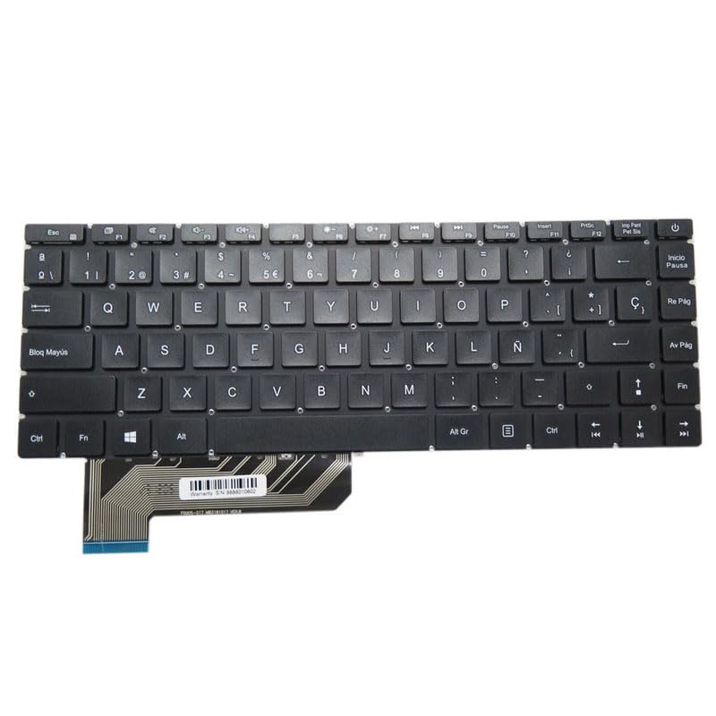 Gateway N214 Laptop Keyboard Layout US Keyboard For Gateway GWTN141 10