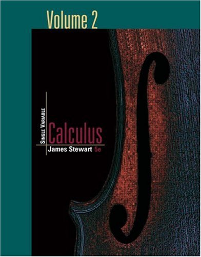 Single Variable Calculus, Volume 2: Stewart, James: 9780534496777 ...