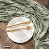 Amazon.com: LilyDove Cheesecloth Table Runner, 10ft Long Elegant & Soft ...