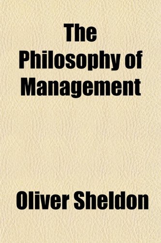 The Philosophy of Management : Amazon.in: Books