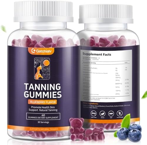 Amazon.com : Tanning Gummies - Self Tan Bronzing Supplement that Work ...