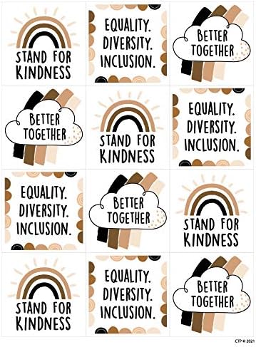Amazon.com: Creative Teaching Press Diversity Rainbow Stickers ...