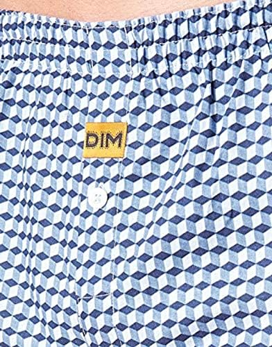 Dim Caleçon Flottant 100% Coton Homme x2 : Amazon.fr: Mode