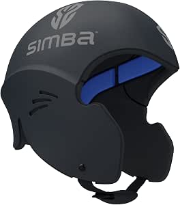 Amazon.com : Simba Sentinel Surf Helmet (Medium, Matt Black - Side Logo ...