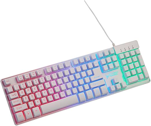 Amazon.com: Skytech Gaming Classic K-1000 RGB Gaming Keyboard, 104 Keys ...