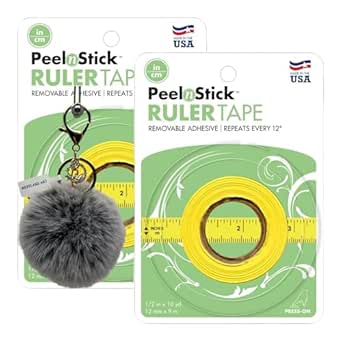 Amazon.com: westlake art Super Tape, 0.07 Lbs, Peel N Stick Ruler ...