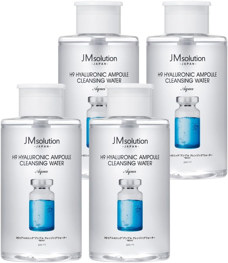 Amazon | 【 ジェイエムソリューション/JMsolution 公式店】クレンジング 韓国 スキンケア 水クレンジング 拭き取り 保湿 H9 ヒアルロニック アンプル クレンジング ...