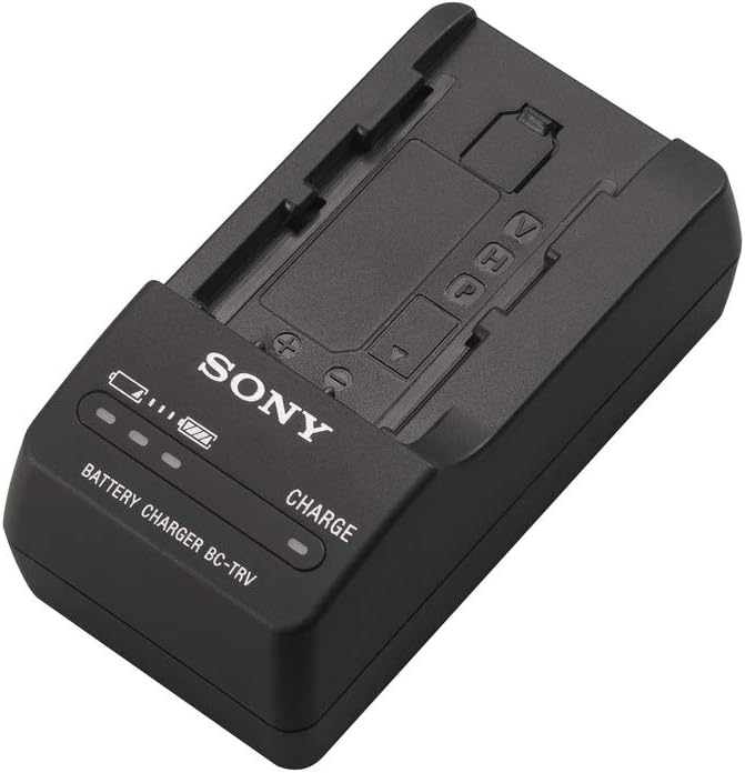 Amazon.com : Sony BCTRV Travel Charger -Black : Camcorder Battery ...