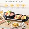 Amazon.com: BOEASTER Electric Hot Pot with Grill Indoor Korean BBQ ...