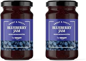 by Amazon Blueberry Jam, 454g (Pack of 2) : Amazon.co.uk: Grocery