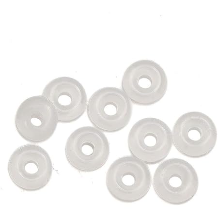 20 x Silicone Rubber Ring Stoppers Will fit Pandora, Biagi, Chamilia ...