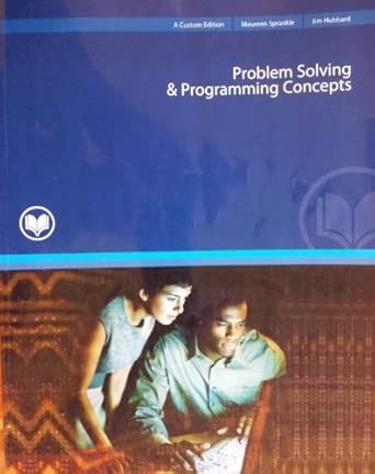 Amazon.co.jp: Problem Solving & Programming Concepts Rio Salado Edition : 本