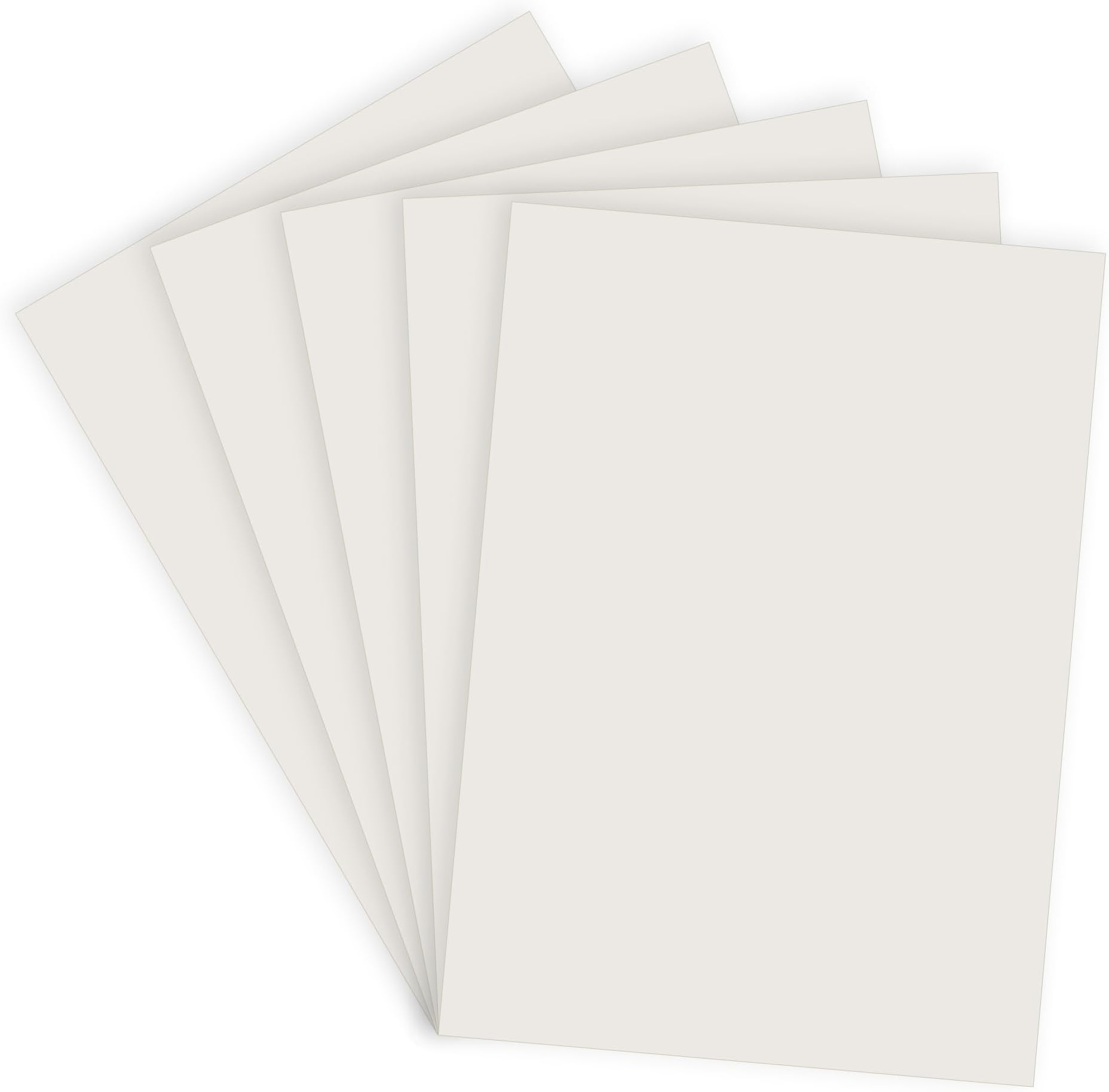 Lakeer A4 Off White Paper | 175 GSM Colour Cardstock Paper-Pack of 50 ...