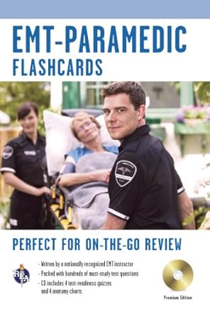EMT-Paramedic Premium Edition Flashcard Book W/CD (Interactive ...