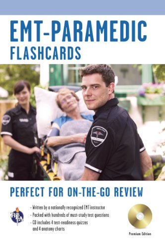 EMT-Paramedic Premium Edition Flashcard Book w/CD (EMT Test Preparation ...