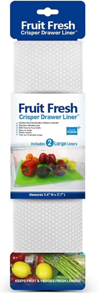 Amazon.com - Dualplex® Fruit & Veggie Life Extender Liner for Fridge ...