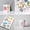 Amazon.com: 100pcs Positive Affirmation Stickers, Inspirational Words ...