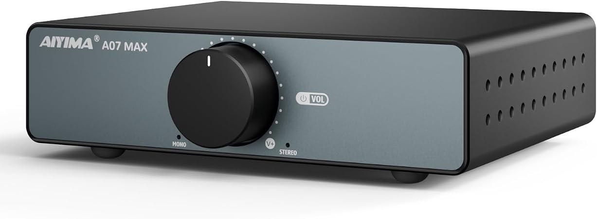 Amazon.com: AIYIMA A07 MAX 2 Channel Stereo Amplifier Home Audio 300W*2 ...