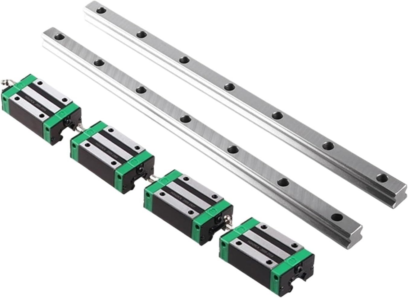 Amazon.com: GHBFB Linear Motion Guide Sliders 2pcs Square Linear Guide ...