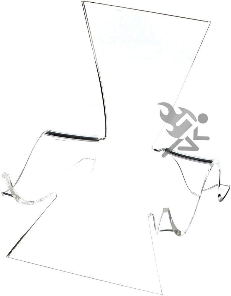 Amazon.com: OnFireGuy 4-5/8" Clear Acrylic High Back Cradle Display ...
