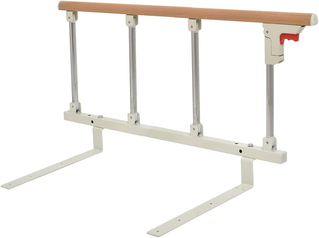 Amazon.co.jp: BQKOZFIN ベッドガード 折りたたみ式 介護用サイドレール ベッド柵 転落防止 幅96cm : ドラッグストア