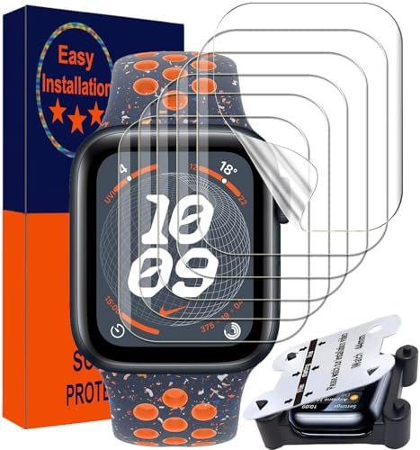 Amazon.com: UniqueMe 6 Pack for Apple Watch Privacy Screen Protector ...