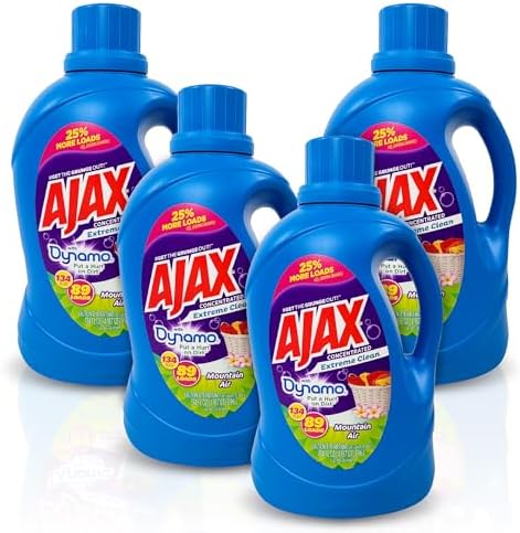 Amazon.com: Ajax + Dynamo Mountain Air - Detergente líquido para ropa ...