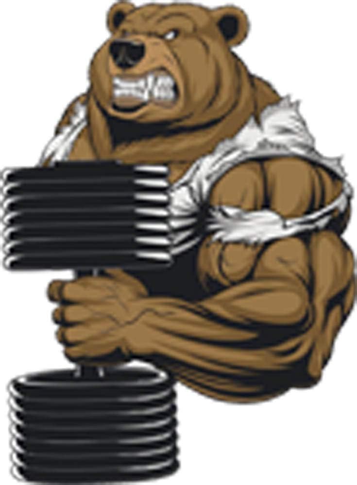 Amazon.com - Angry Aggressive Buff Muscular Powerlifting Exercise ...