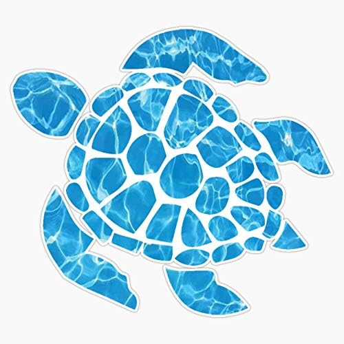 Amazon.com - STICKY DUDE Sea Turtle Sticker Vinyl Waterproof 5 inches ...