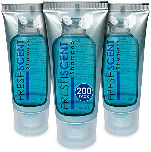 Amazon.com : FRESHSCENT Shampoo 1oz (200 Pack) Hotel Travel Size, Bulk ...