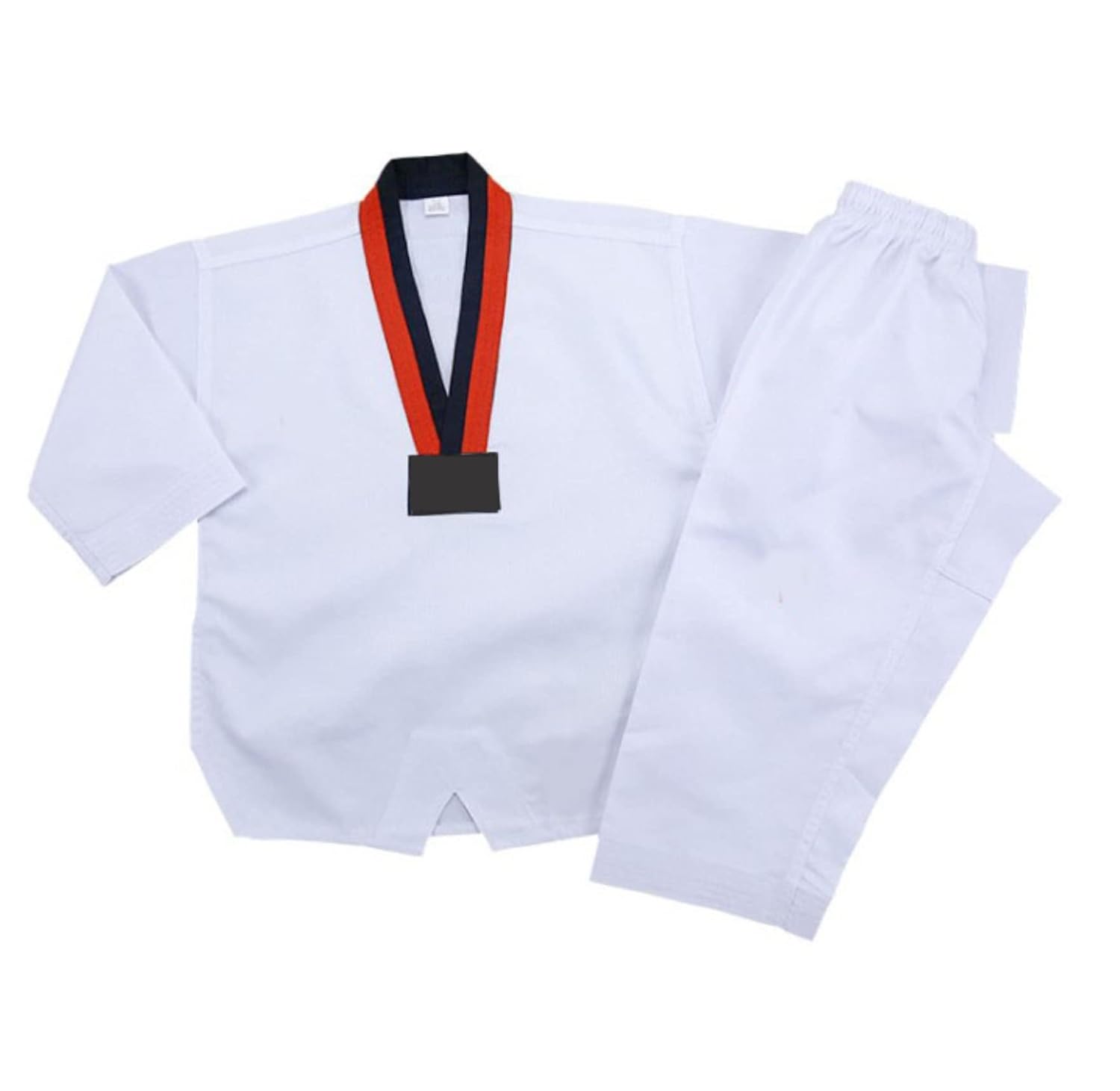 Lewon International Taekwondo Dress/Uniform with Red & Black Strip ...