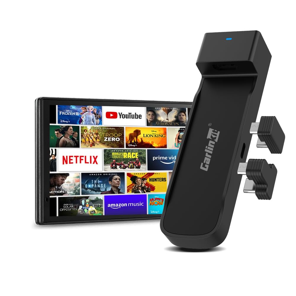 Carlinkit FireDrive Link - Stream Fire TV Stick in Your Car via Wired ...