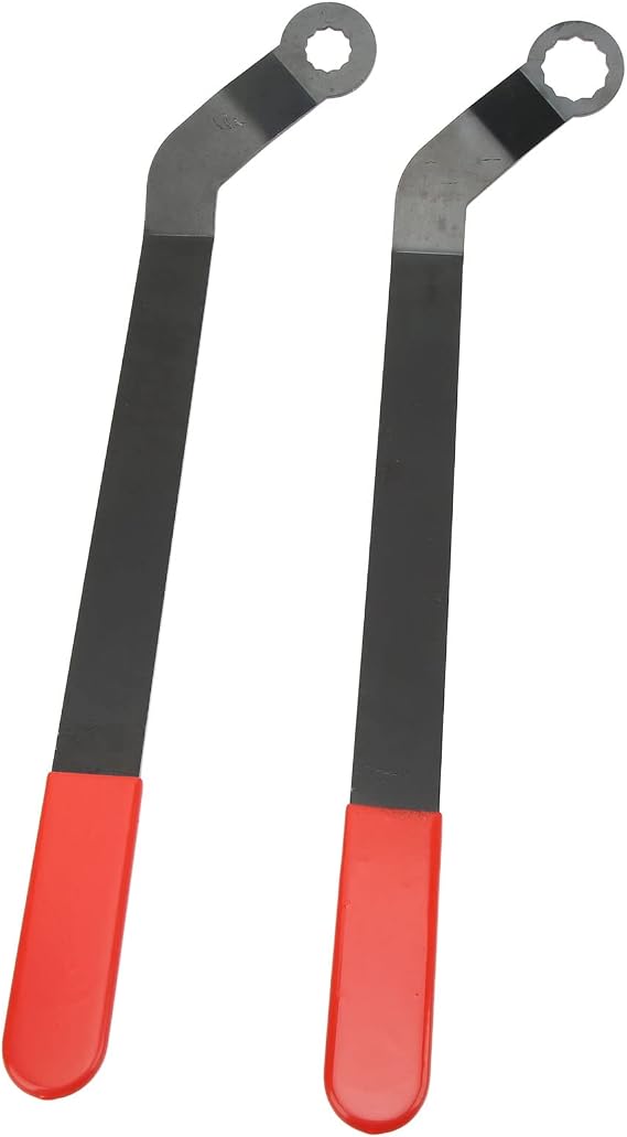 Amazon.com: Qiilu Auto Repair Tool 2Pcs 1016 Serpentine Belt Wrench ...