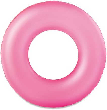 Amazon.com: Summer Waves 36" Neon Swim Tube, Pink"