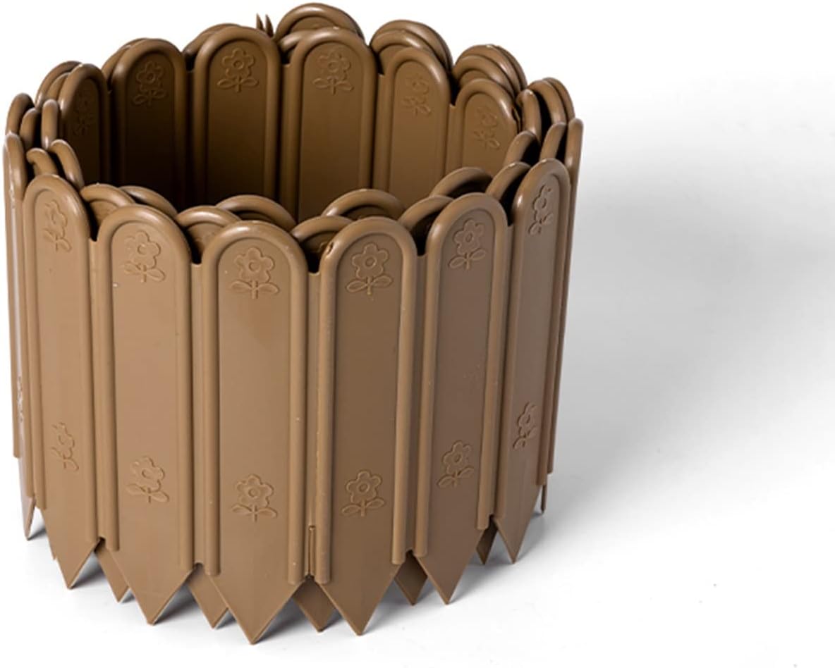 Amazon.com : Garden Lawn Edging Interlocking Landscaping Edging ...