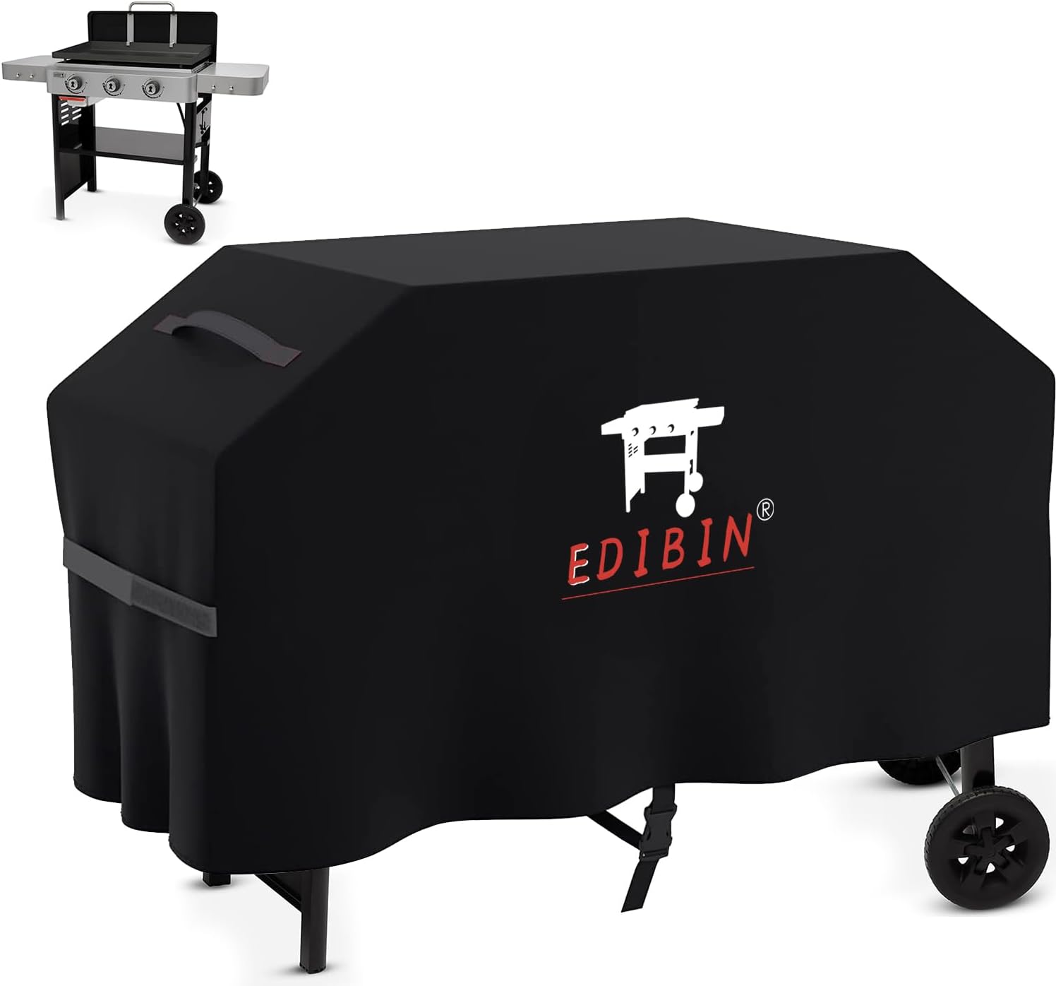 Amazon.com : JIESUO 48 Inch Grill Cover for Weber Spirit and Spirit II ...