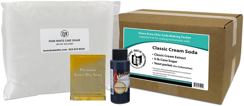 Home Brew Ohio Soda Making Packet-Classic Crema Soda – Yaxa Colombia