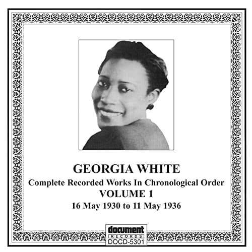 Amazon.com: Georgia White Vol. 1 (1930 - 1936) : Georgia White: Digital Music