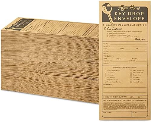 Amazon.com : Okuna Outpost Key Drop Envelopes for After Hours Box, Car ...