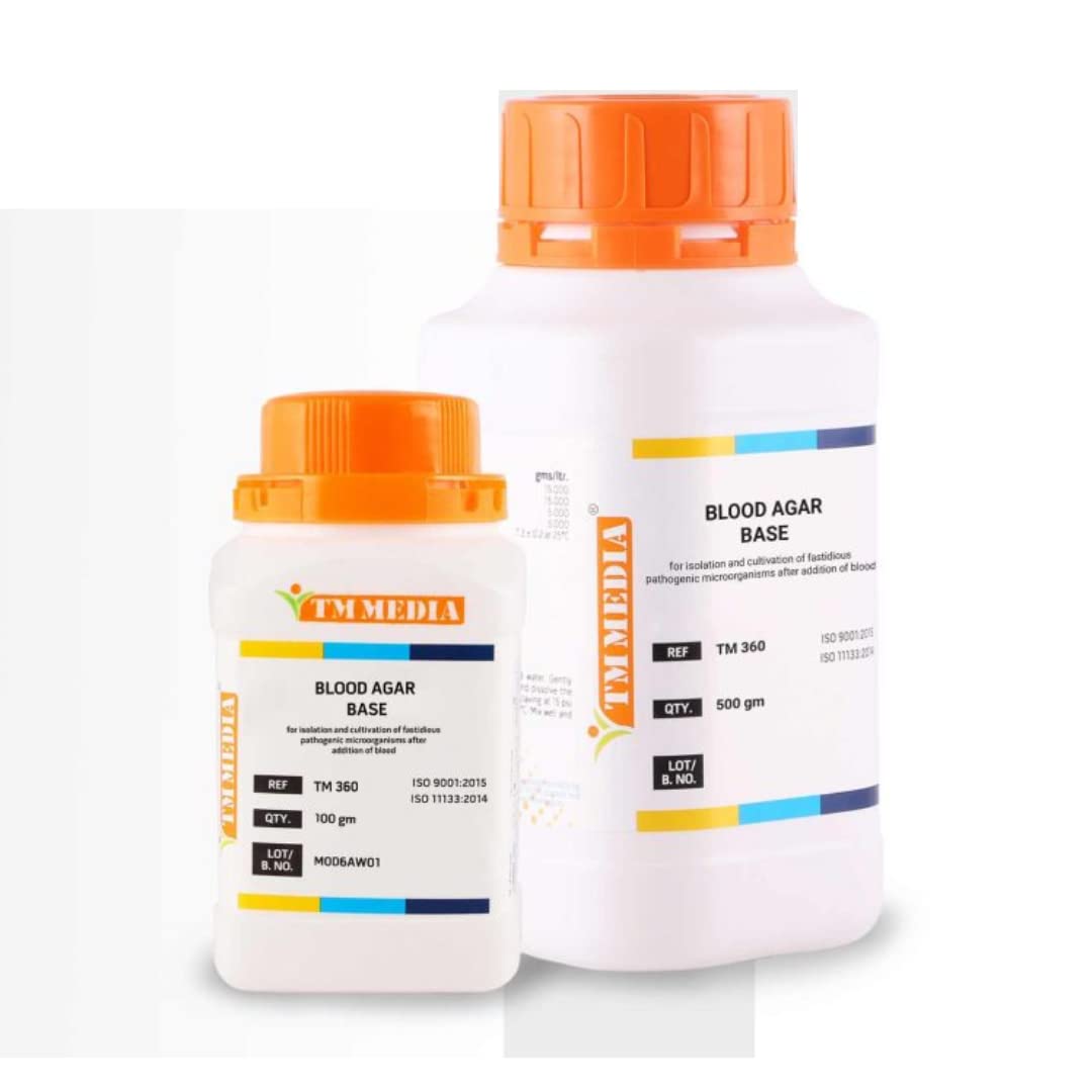 Buy TM MEDIA - BLOOD AGAR BASE (INFUSION AGAR) (100 gm) Online at ...