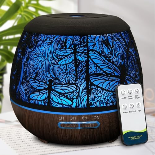 Amazon.com: Diffusers for Essential Oils Large Room 400ml,Essential Oil ...